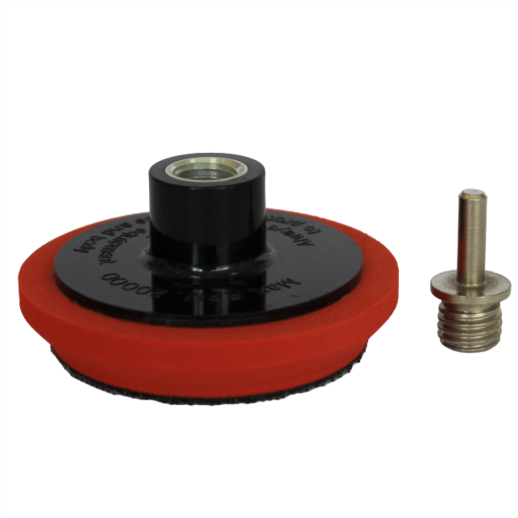 3" Beveled Backing Plate with Adaptor - Pai Cristal