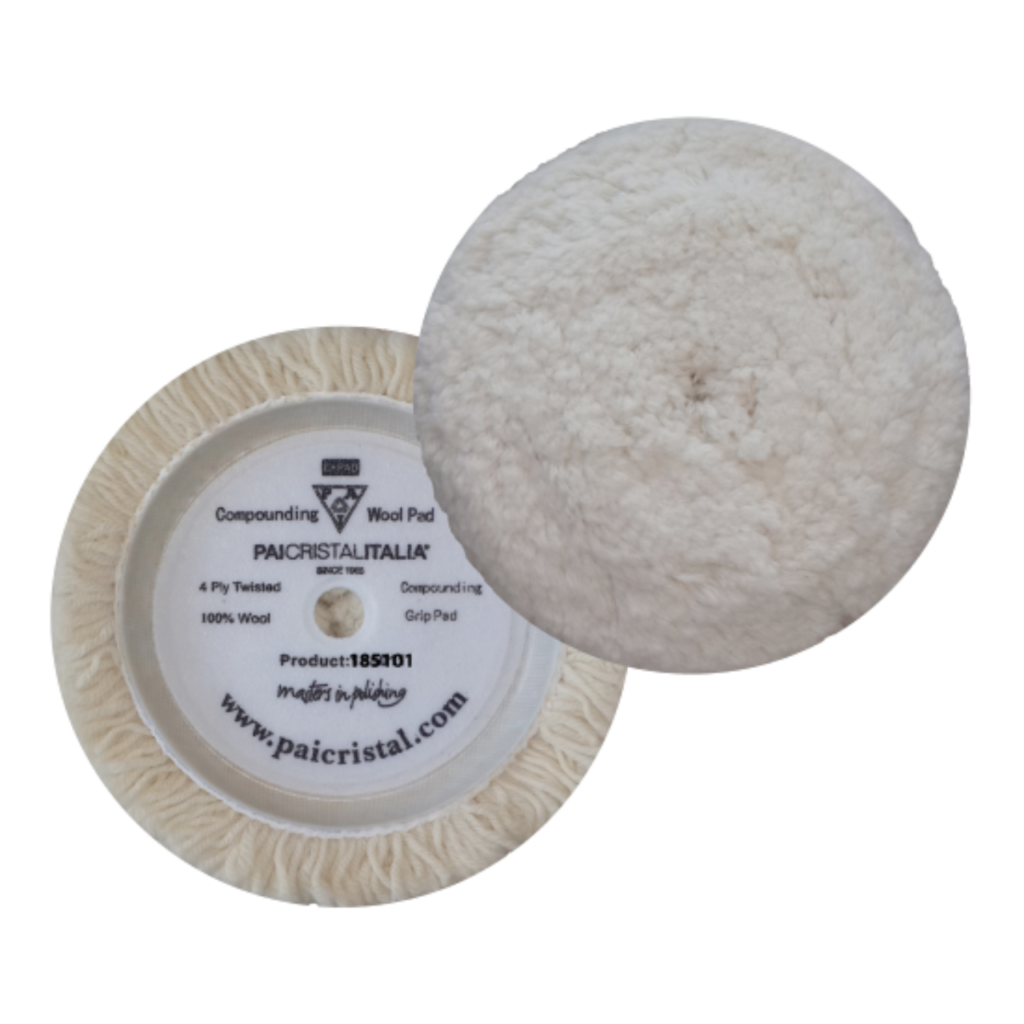 9'' Wool C-Pad Single Side - Pai Cristal