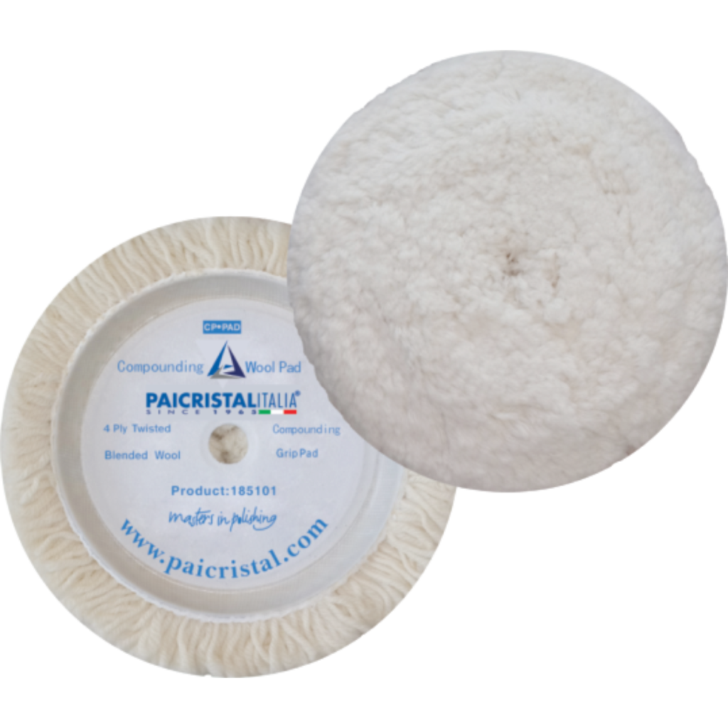 9" Wool CP-Pad Single Side - Pai Cristal