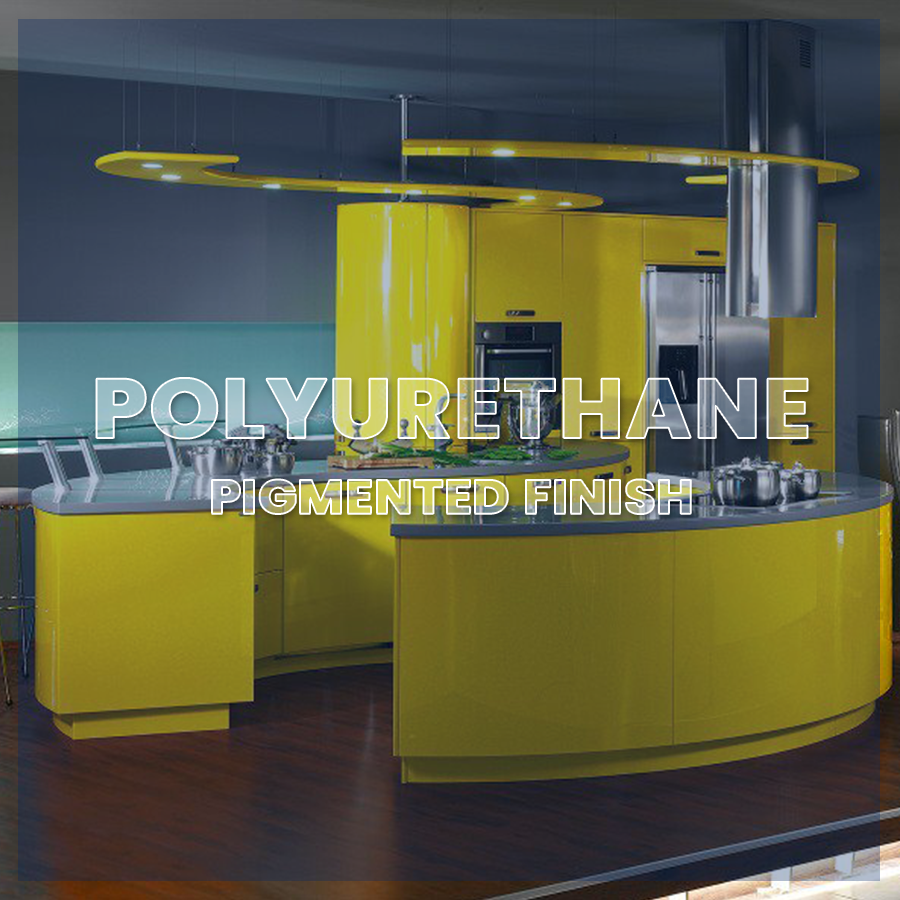 c. Polyurethane – Pigmented Finish - Pai Cristal
